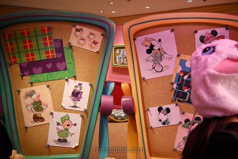 ミニーのスタイルスタジオの部屋の特徴と魅力。ミニーの世界を体験
